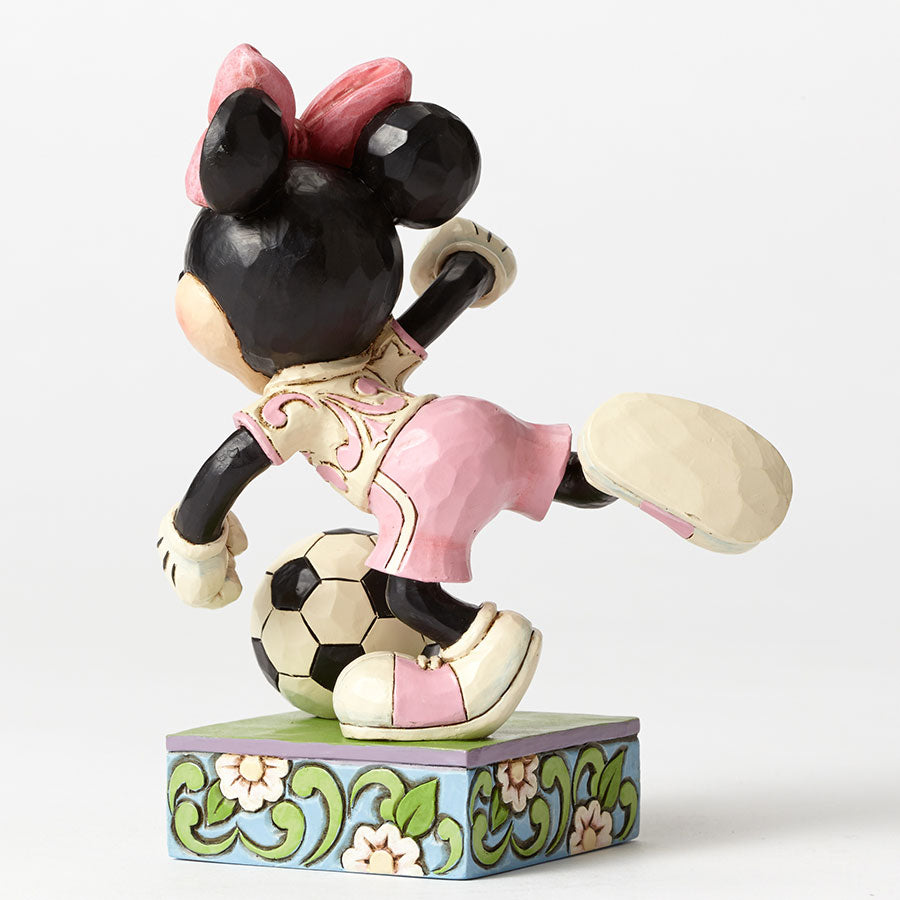DISNEY TRADITIONS Minnie Mouse Soccer "Goal!" – The Christmas Shop